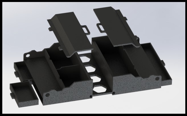 Archivo STL gratis cajas de almacenamiento Anet A8・Objeto imprimible en 3D para descargar・Cults